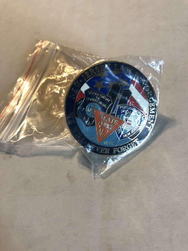 State Police NJ New Jersey Law Enforcement Pin 9-11-01 | eBay