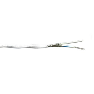 M27500-14ML2T08 14 AWG 2 Conductor Shielded Braid 150°C Mil-Spec Wire ...