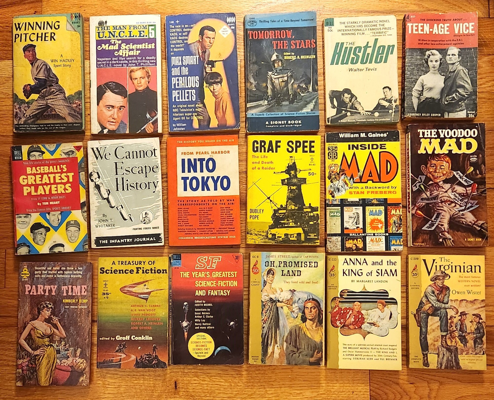 Vintage PB Books YOU CHOOSE 1940-70s Westerns Science Fiction Humor ...