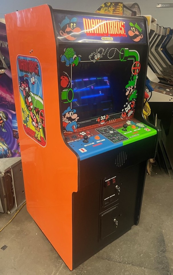 MARIO BROS ARCADE MACHINE by NINTENDO 1983 (Excellent Condition) *RARE ...
