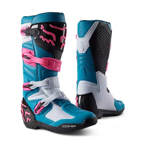 Fox Racing Men's Comp Boots (Maui Blue) 28373-551 191972777851| eBay