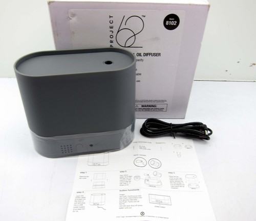 NEW Project 62 Ultrasonic Narrow Form Essential Oil Diffuser 100 mL ...