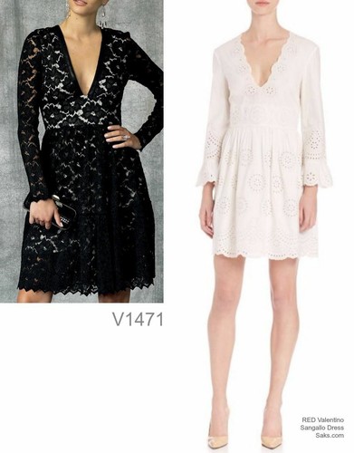 VOGUE SEWING PATTERN 1471 MISSES 14-22 DEEP V-NECK DRESS W/ MIDRIFF ...