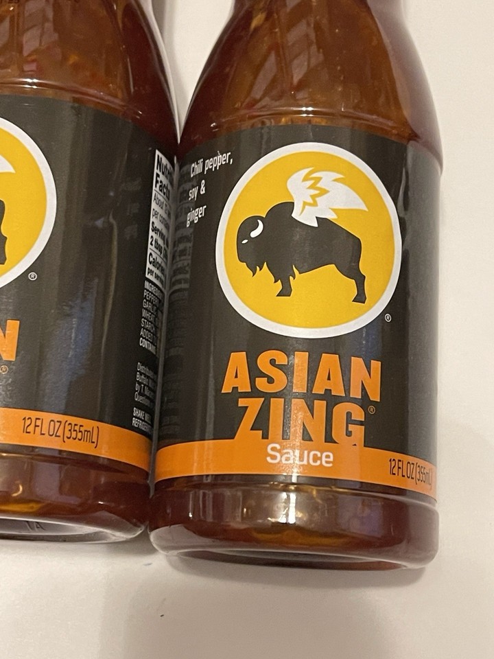 NEW Buffalo Wild Wings Asian Zing Sauce BWW BBQ Sweet Spicy 12 Oz ...