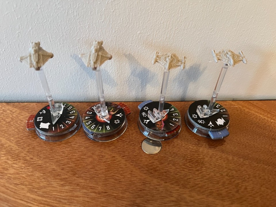 Star Wars Armada Miniatures Rebel Fighters Squadrons II Expansion Pack ...