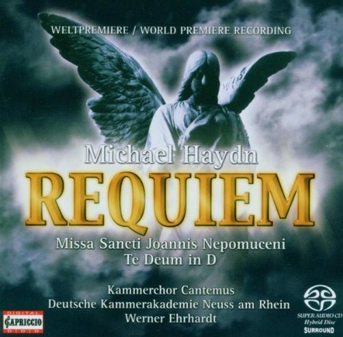 Michael Haydn Requiem (Ehrhardt, Chamber Choir Cantemus) (CD) Album ...