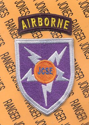 JCSE Joint Communications Support Element Airborne 4.5" patch tab set c ...