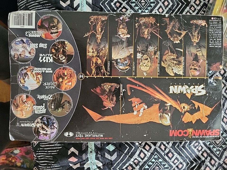 McFarlane Toys Spawn "Classic Series" Action Figure Box Is Dinged. Not ...