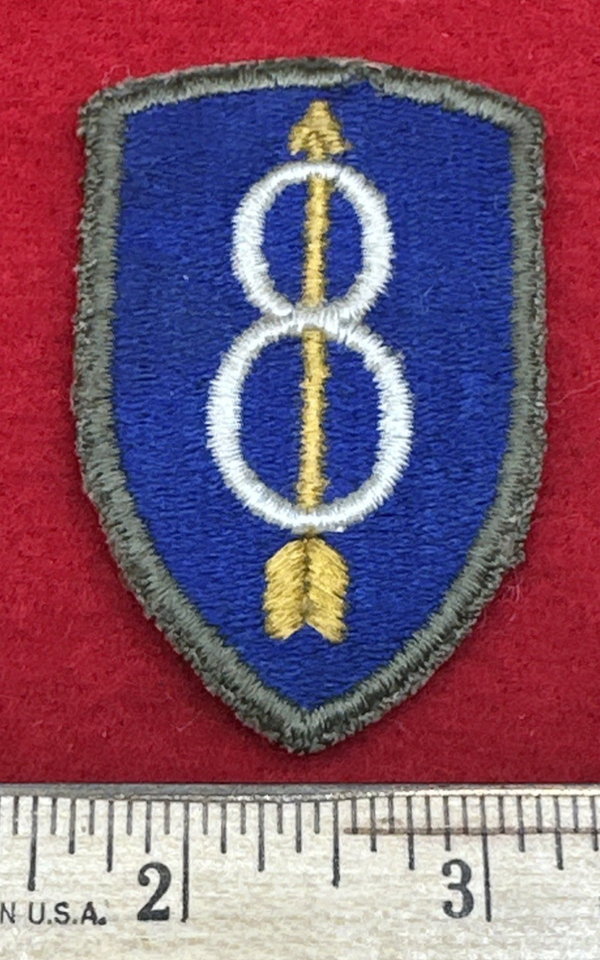 WWII/2 US Army GREENBACK 8th Infantry Division patch. | eBay