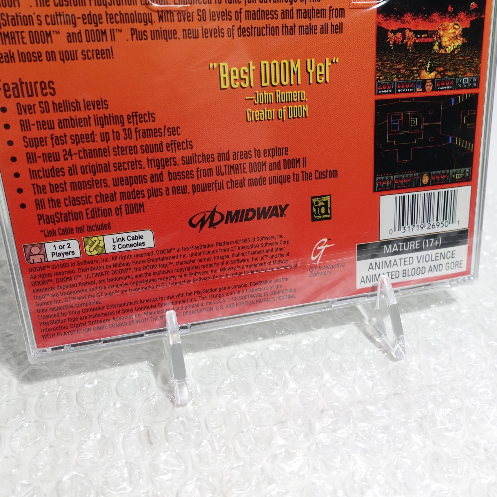 Doom (Sony PlayStation 1, 1995) for sale online | eBay