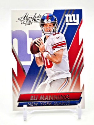 Eli Manning DIE-CUT 2014 Panini Absolute #91 New York Giants | eBay