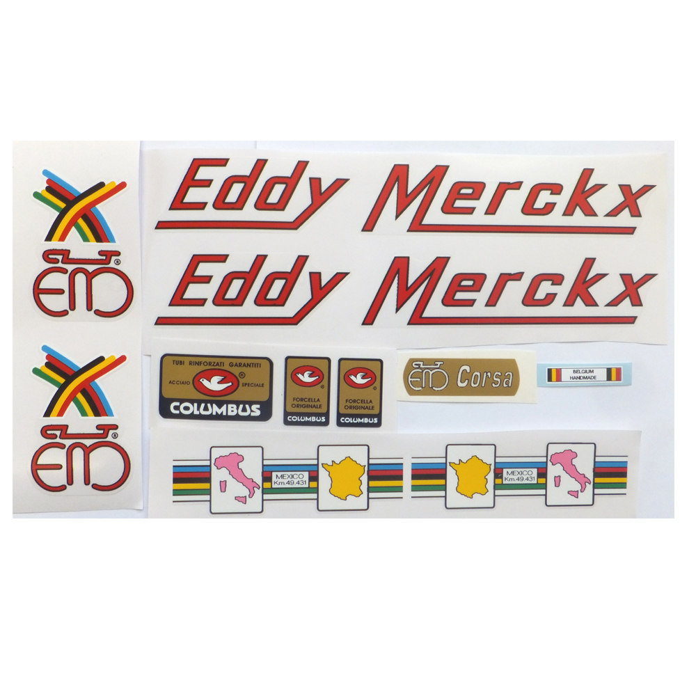 Eddy Merckx Choices Corsa set of decals vintage | eBay