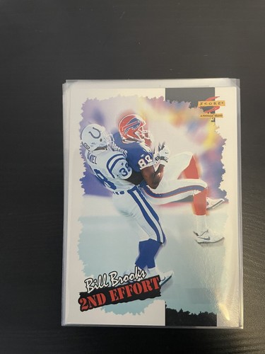1996 Score 2nd Effort Bill Brooks Buffalo Bills #264 | eBay