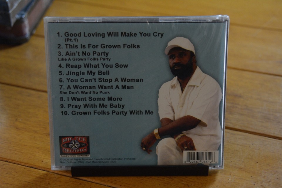 CARL MARSHALL CD "SONGS PEOPLE LOVE THE MOST" [NEW SEALED] 2008 MR TEE ...