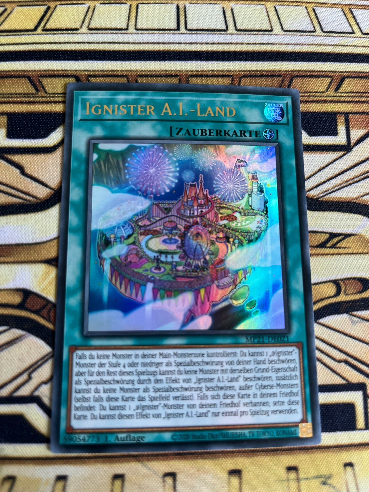 Yugioh Ignister A.I.-Land MP21-DE021 Ultra Rare | eBay.de