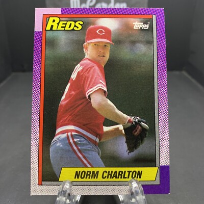 1990 Topps Norm Charlton #289 Cincinnati Reds | eBay
