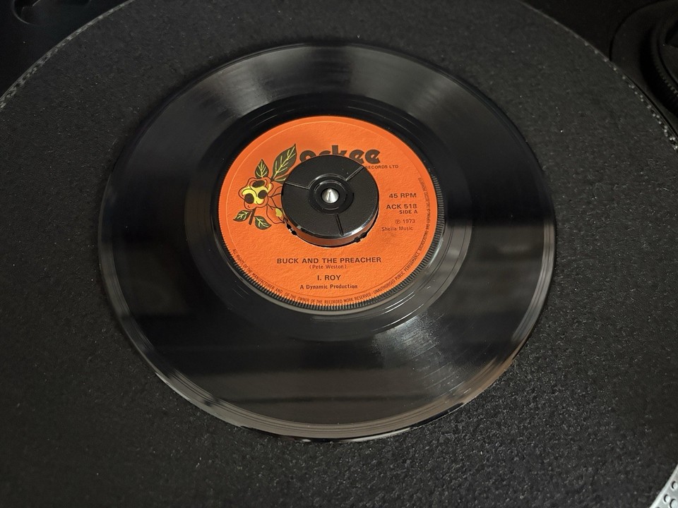 I Roy Buck And The Preacher Jamaica 1973 Ackee Records Reggae 7” Vinyl ...