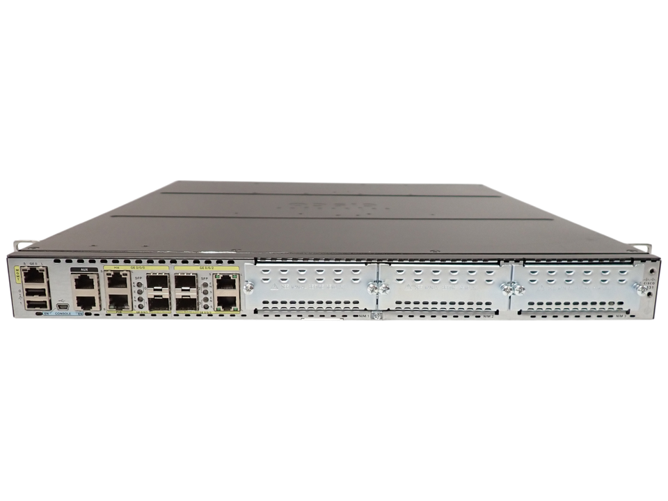 Cisco ISR 4431 4400 Series 1U Integrated Services Router ISR4431/K9 3x ...