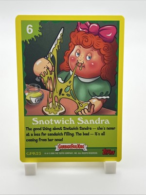 Garbage Pail Kids GPK 23 SNOTWICH SANDRA Trading Card Game Card GPK ...