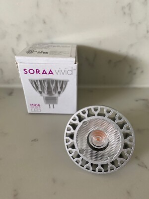 SORAA Brilliant MR16-GU5.3 LED Bulb - 12V 7.5W 3000k 0.75A - | eBay