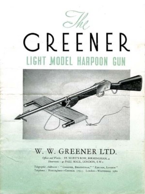 WW Greener c1950 Harpoon Gun Catalog | eBay
