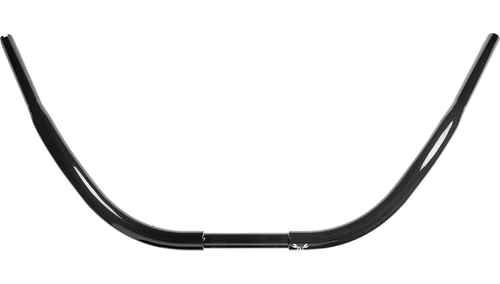 Burly Brand 1 1/4" Gloss Black Bikini Beach Bars for Harley 2 5/8" rise ...