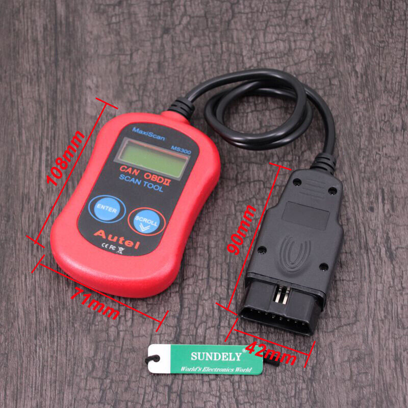 Diagnostic Engine Car Fault Code Scanner Reader Tester KIT OBD 2 OBDII ...