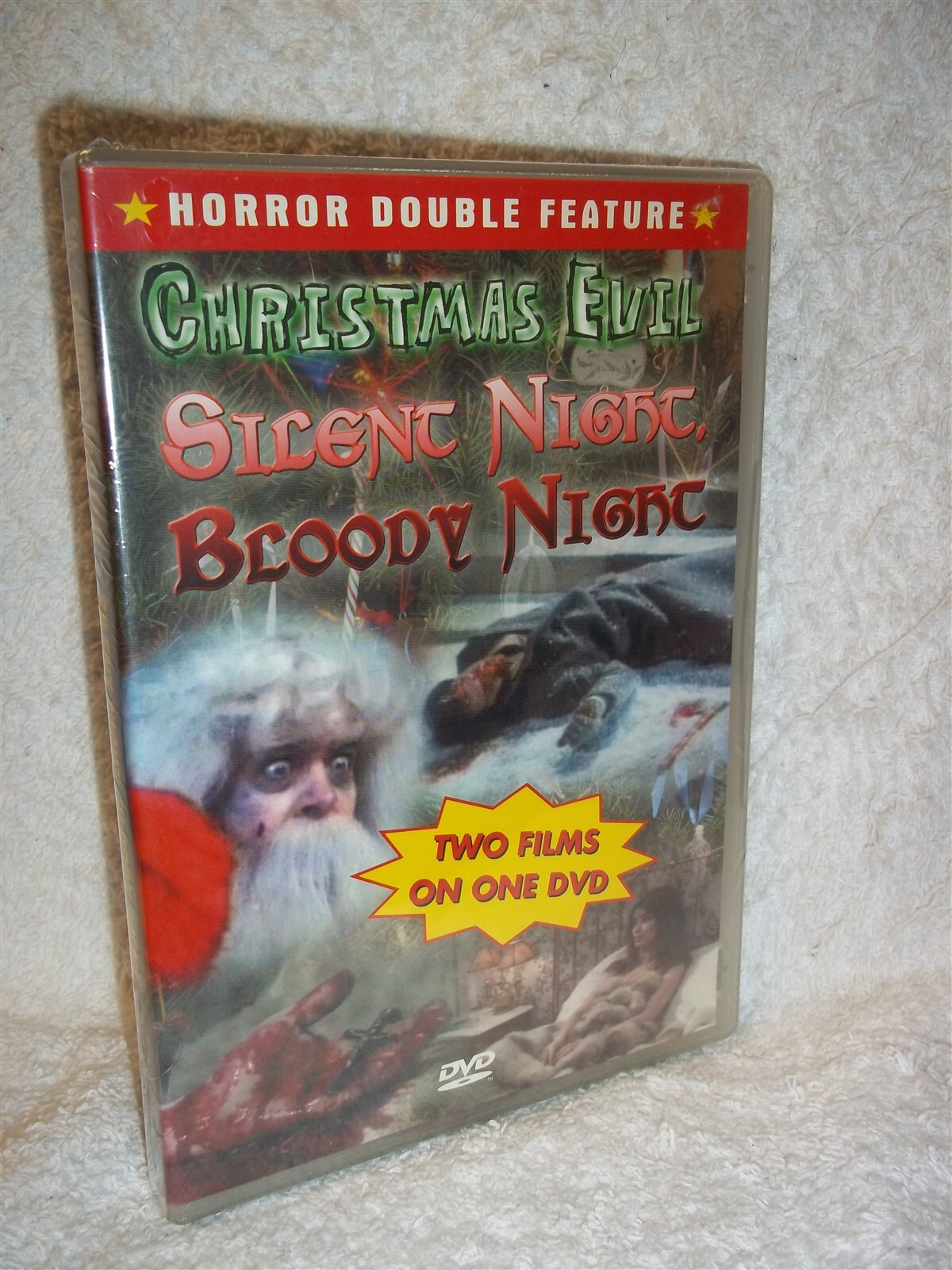 Christmas Evil 1980 & Silent Night Bloody Night 1973 DVD Horror Double ...
