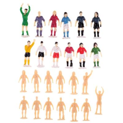 1/87 Scale Soccer Football Player Figure Model HO OO Layout Scenery ...