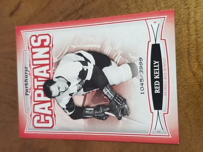 2006-07 Upper Deck Parkhurst Captains #178 Red Kelly 1045/3999 Red ...