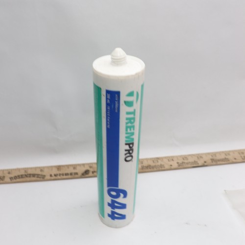 TremPro Silicone Sealant Cartridge White 10.1 Fl Oz 644 - No Spout | eBay