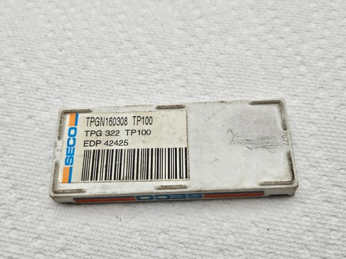 Seco Carboloy TPGN160308 TP100 Indexable Carbide Inserts TPG 322 (Qty 10) | eBay