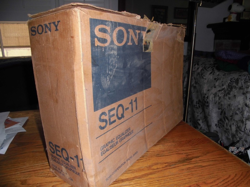 Sony SEQ-11 Vintage Graphic Equalizer for Amplifiers or Studio Mixer | eBay