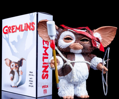NECA Gremlins Ultimate Gizmo Christmas Hat 12cm Action Figure Model ...