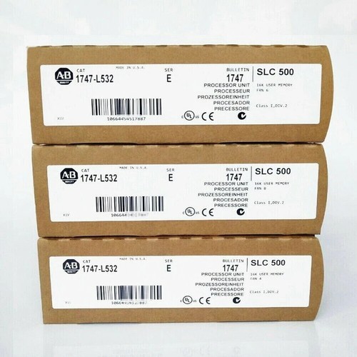 New Factory Sealed AB 1747-L532 /E SLC 500 SLC 5/03 CPU Processor Unit ...
