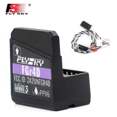 Flysky 2.4G 4CH FGr4D Receiver for FLYSKY Noble NB4/NB4+/NB4 Pro/EL18 ...