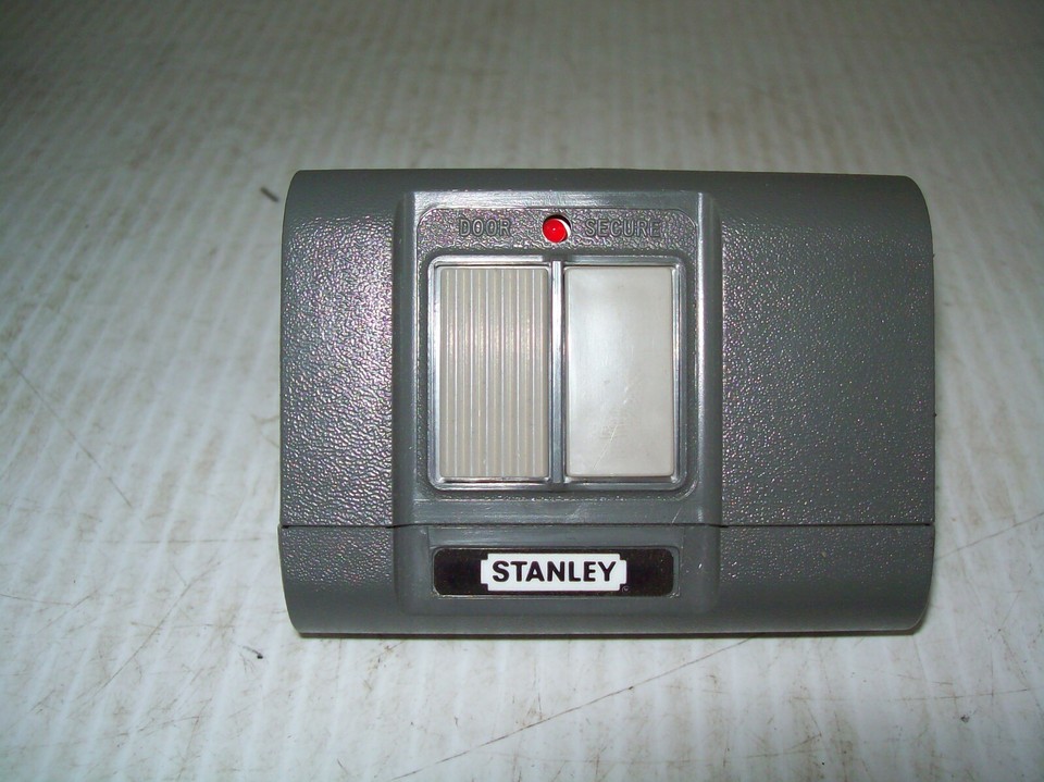 Vintage STANLEY Garage Door Opener "Secure" Two Button Remote NEW ...