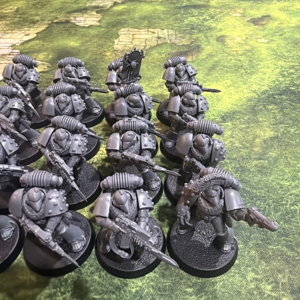 Horus Heresy Warhammer 30k Space Marines Mark 6 Tactical x20 | eBay
