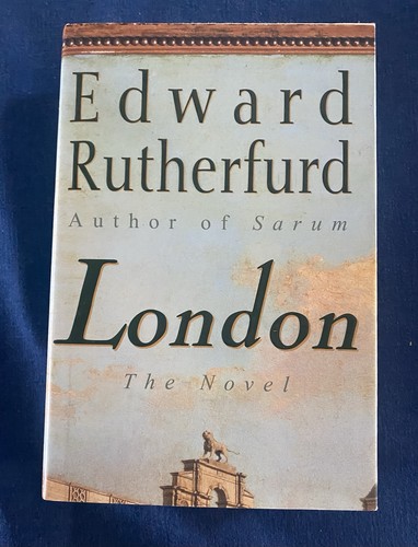 London The Novel by Edward Rutherford (1997, Hardcover). W/ Dust Cover ...