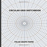 CIRCULAR GRID SKETCHBOOK POLAR GRAPH | Offer of the day