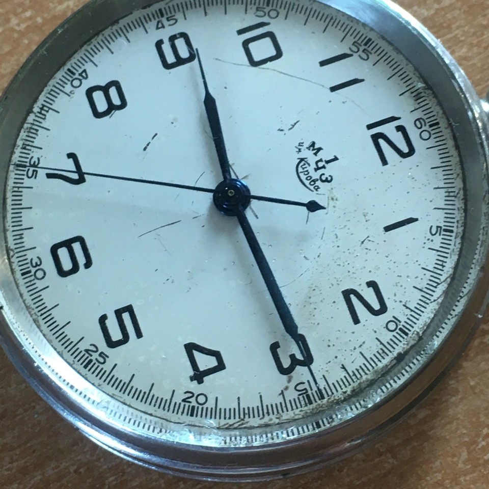 USSR marine chronometer desk clock Poljot Kirova 1MChZ 53303 | eBay