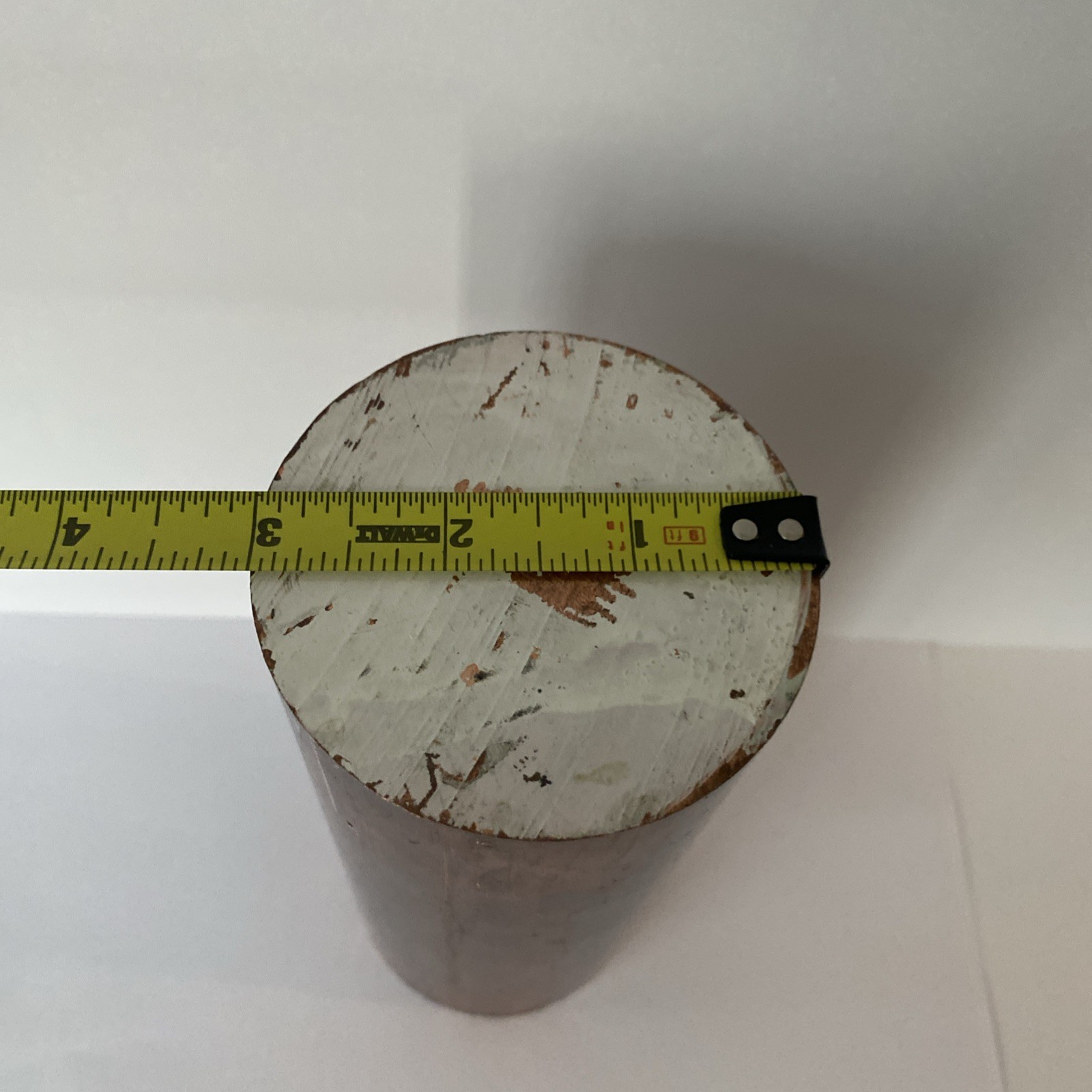 COPPER ROUND Stock Bar 3“ X 7“ 16 Lb Scrap. | eBay