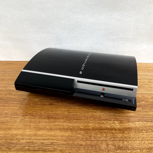 #1🔹 PS3 Playstation 3 Phat Fat 40GB Gaming Console Gloss Piano Black ...