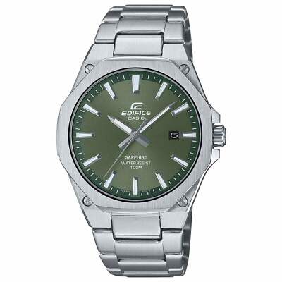 Edifice EFR-S108D-3AVUEF Green Dial Watch | eBay