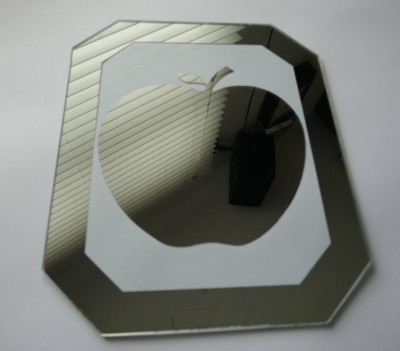 ORIGINAL BEATLES APPLE ' RINGO / ROBIN ' APPLE MIRROR WITH STAND ( 1970 ...