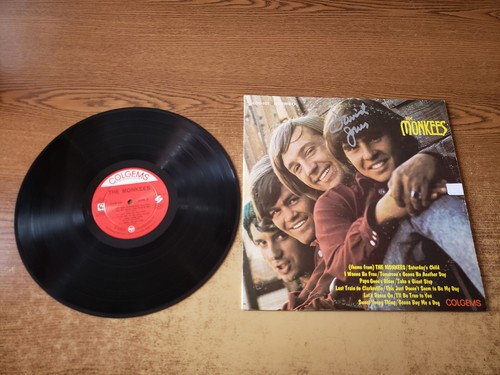 DAVY JONES HAND SIGNED 1960s VG++ The Monkees LP33 | eBay