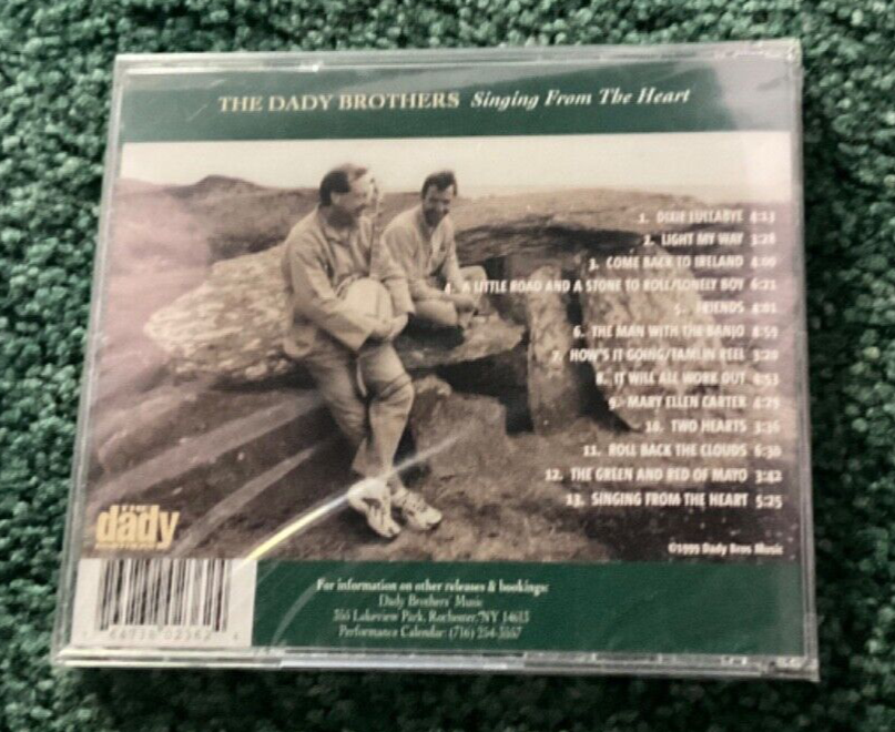 THE DADY BROTHERS "Singing From The Heart" Music CD new, sealed, great ...