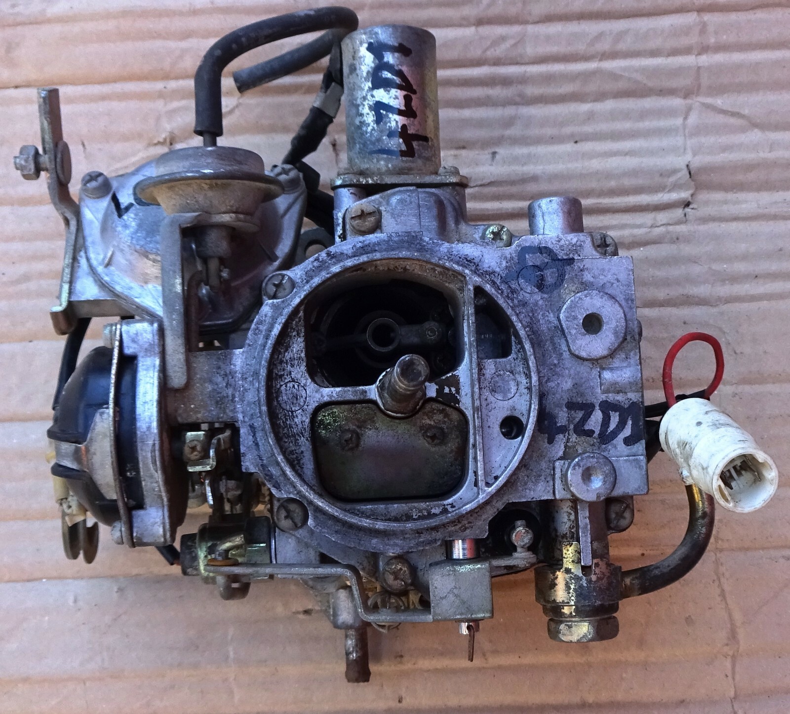 CARBURETOR ENGINE 4ZD1 ISUZU CAMPO TFS PICK UP UTE MODEL 1988 02 USED ...