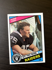 Howie Long 1984 Topps Rookie RC #111 NM Los Angeles Raiders Hall of ...