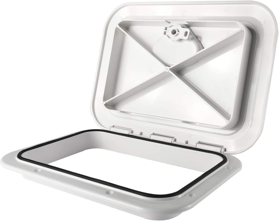 10-5/8" X 14-3/4" Marine Access Hatch Boat Hatch Lid Deck Access Hatch ...